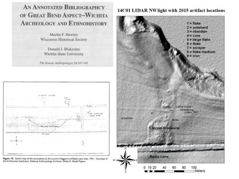 Wedel sketch map of Radio Lane site – Etzanoa Conservancy